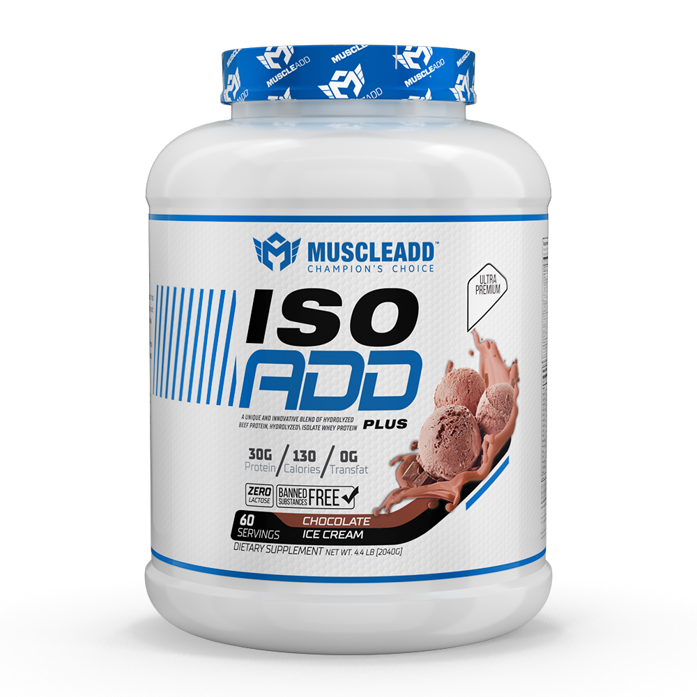 Muscle Add Iso Add-60Serv.-2160G.-Chocolate Ice Cream